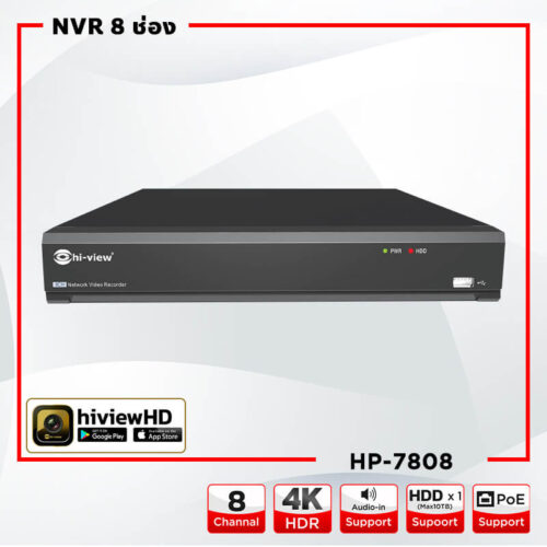 เครื่องบันทึกกล้อง IP 7800 Series > PANOSUNTECH